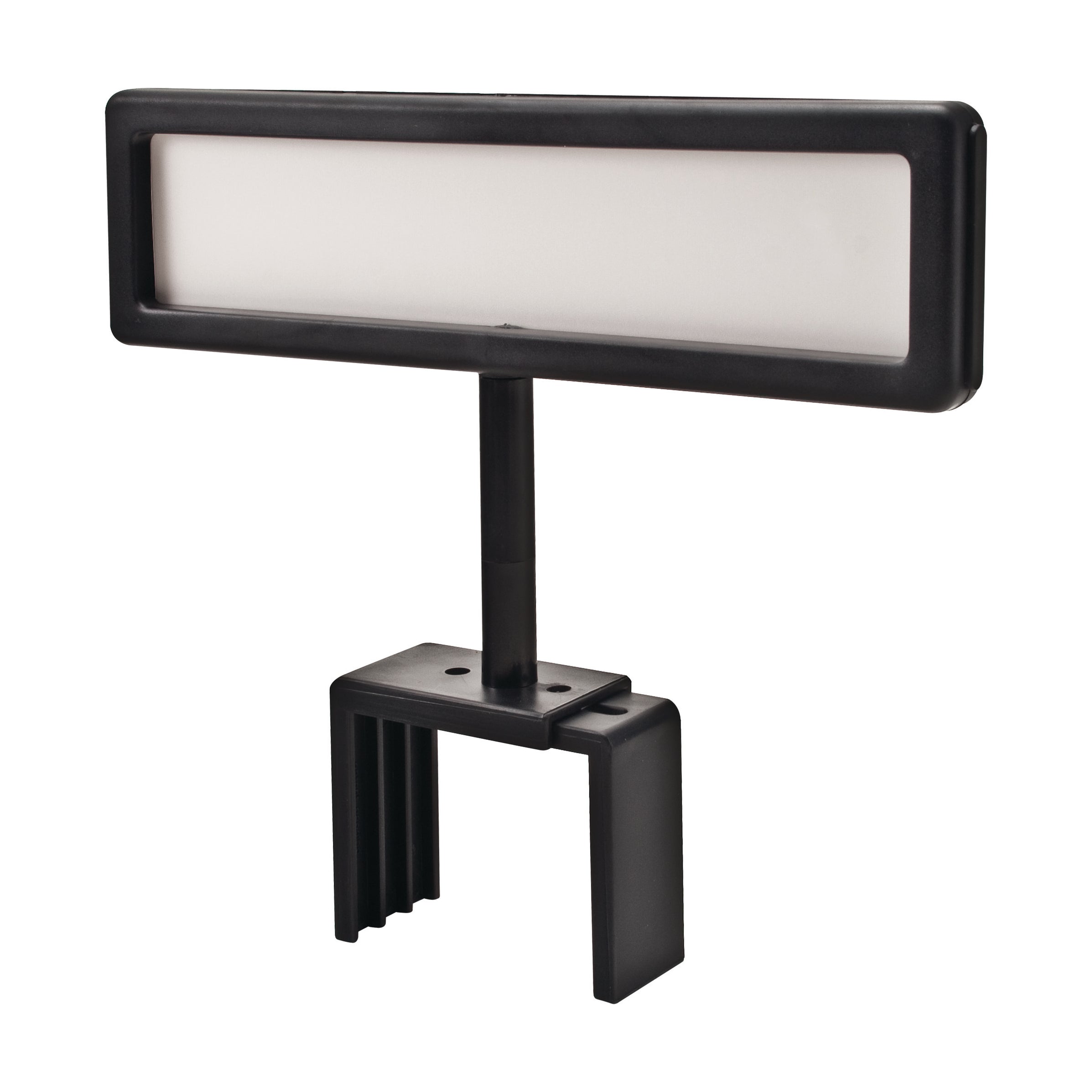 People Pointer Cubicle Sign, Black Frame — Shop Advantus